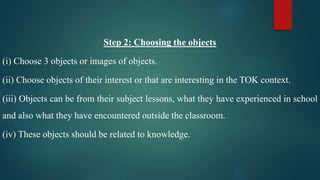 PRESENTATION ON TOK EXHIBITION FOR TEACHERS.pptx