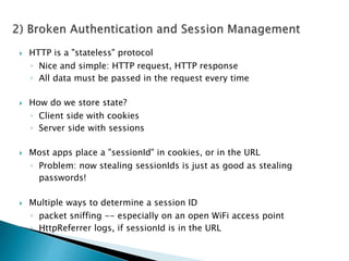 Presentation on Top 10 Vulnerabilities in Web Application | PPT
