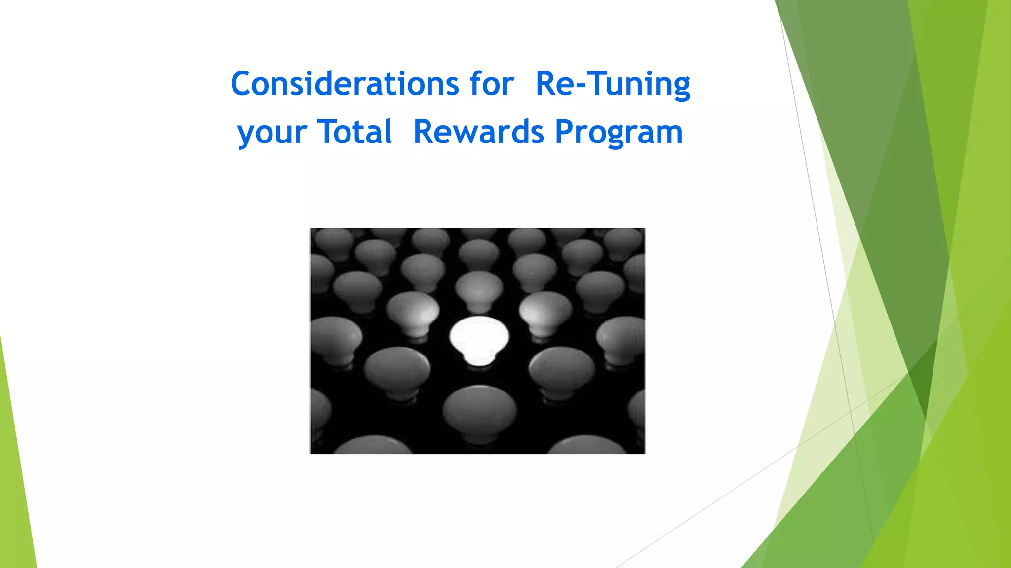 Presentation on Total Reward Management Model | PPTX