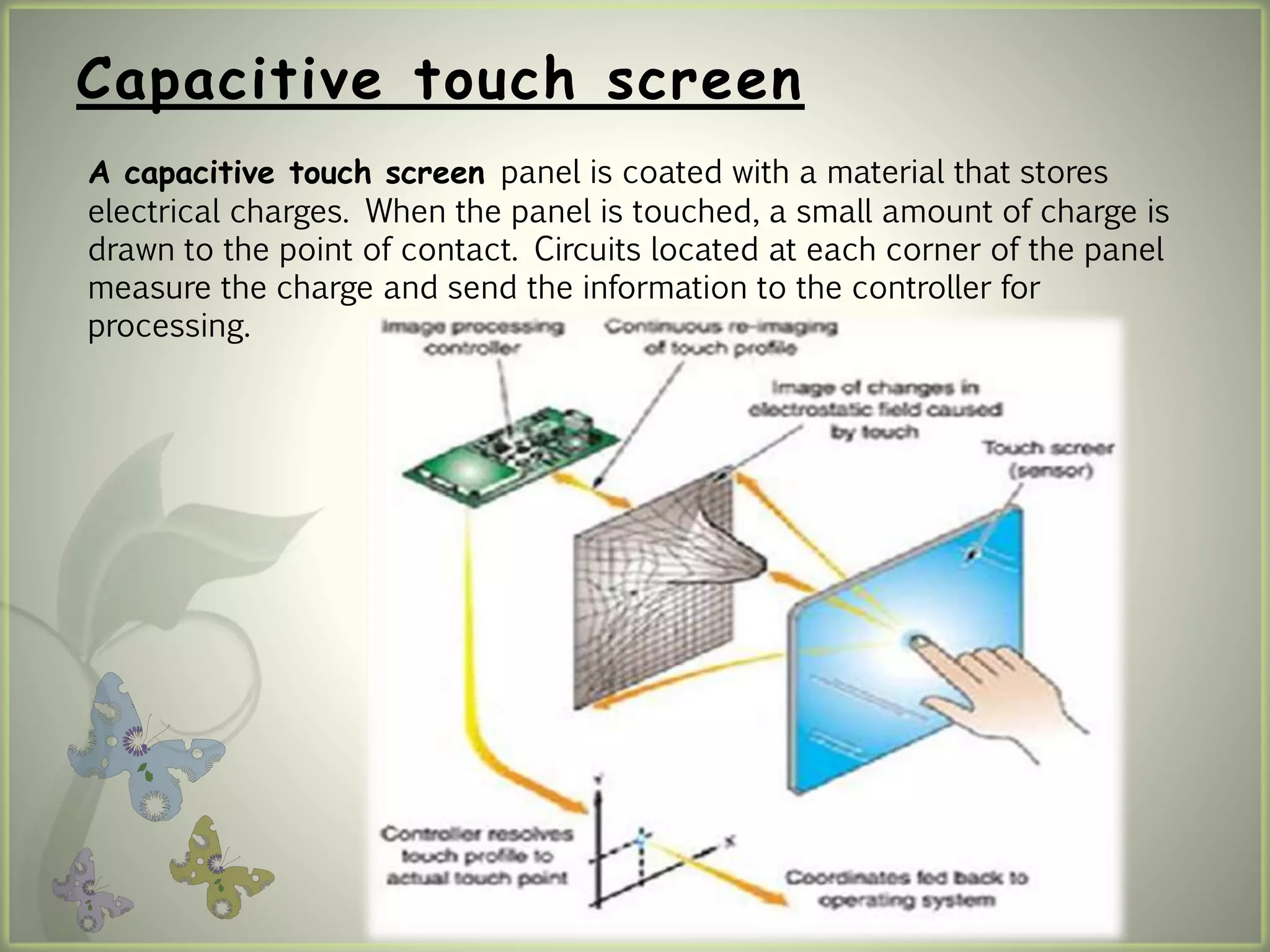 Presentation on touchscreen | PPTX | Operating Systems | Computer Software and Applications