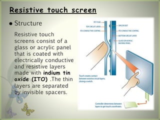 Presentation on touchscreen | PPTX | Operating Systems | Computer ...