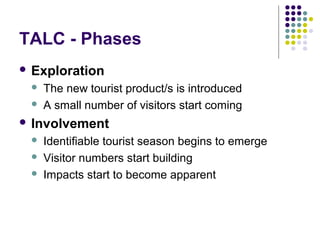 Presentation on tourist area life cycle | PPT