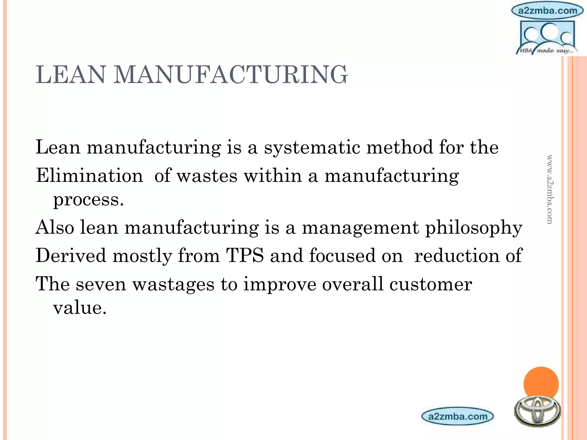 Presentation on toyota production system (tps) | PPT