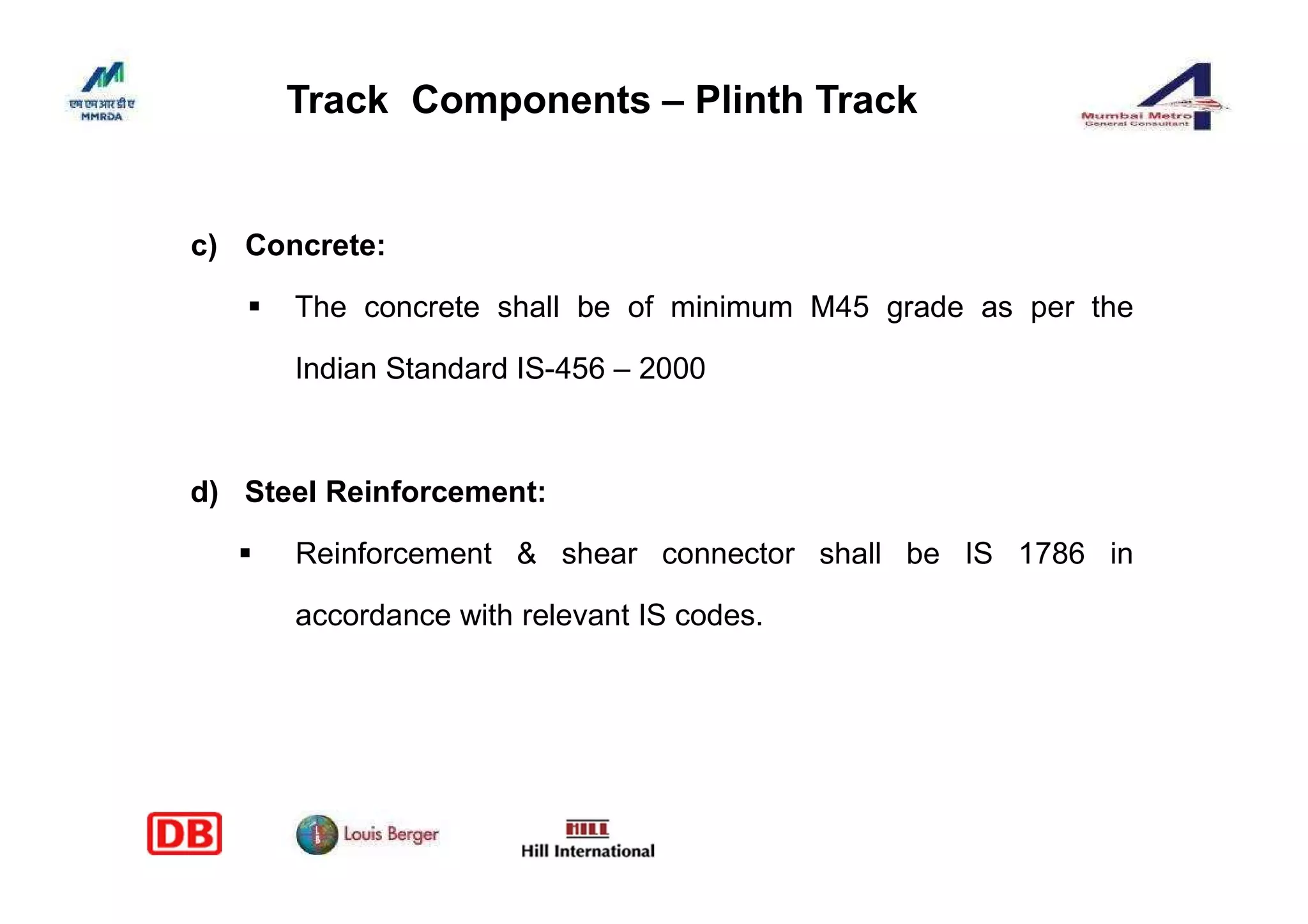 Presentation on track works | PDF