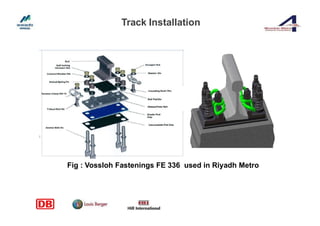 Presentation on track works | PDF
