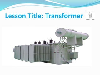 Presentation on transformer | PPTX