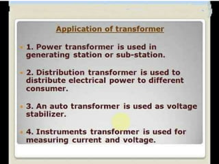 Presentation of transformer ppt | PPTX