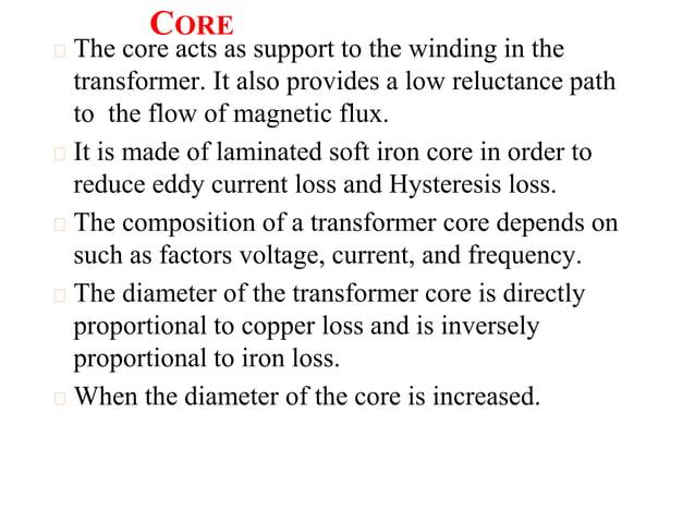 Presentation of transformer ppt | PPTX