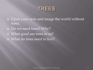 Presentation on trees | PPTX