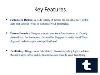 Presentation on tumblr | PPT