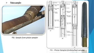 Presentation on type of sample and sampler in geotechnical engineering ...