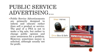 Presentation on types of advertising | PPT