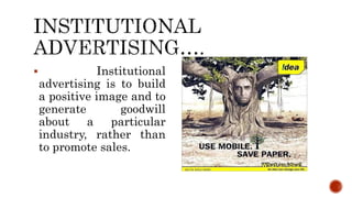 Presentation on types of advertising | PPT