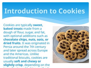 Presentation on types of Biscuits and Cookies.pptx