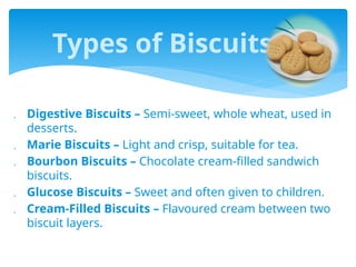Presentation on types of Biscuits and Cookies.pptx