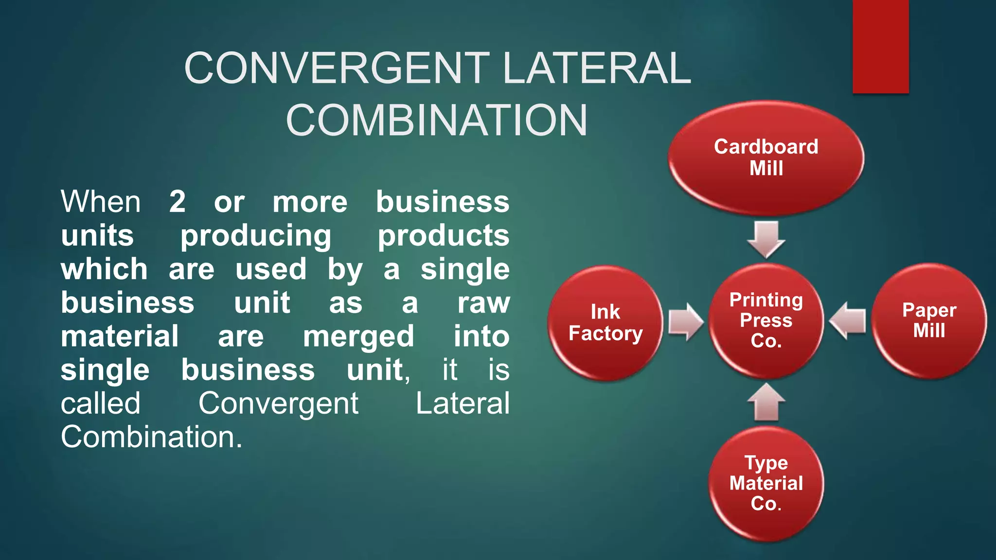 Presentation on Types of Business Combination | PPTX