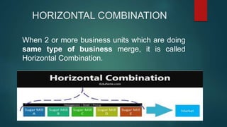 Presentation on Types of Business Combination | PPTX