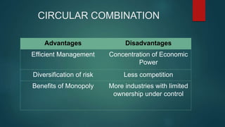 Presentation on Types of Business Combination | PPTX