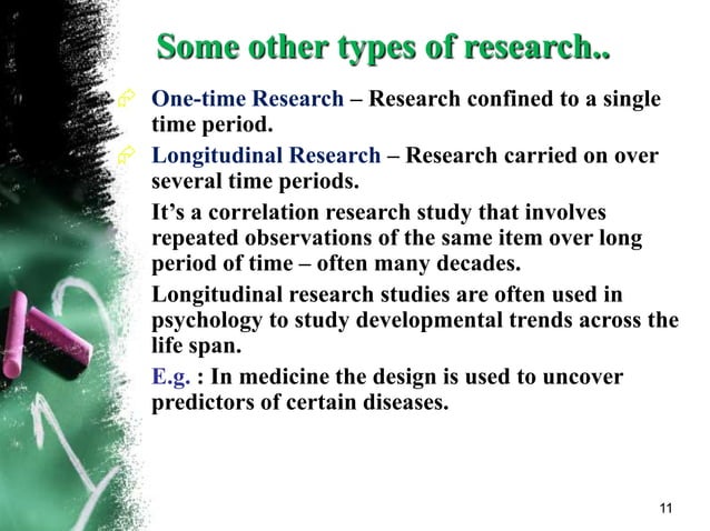Presentation on types of research | PPSX | Physics | Science