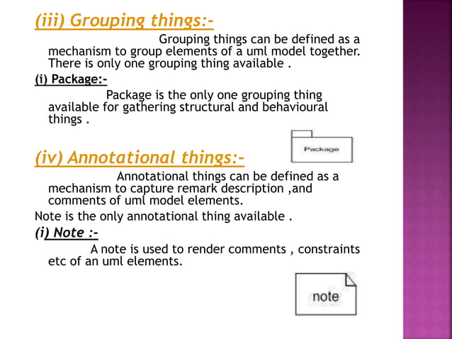 Presentation on uml | PPTX | Programming Languages | Computing