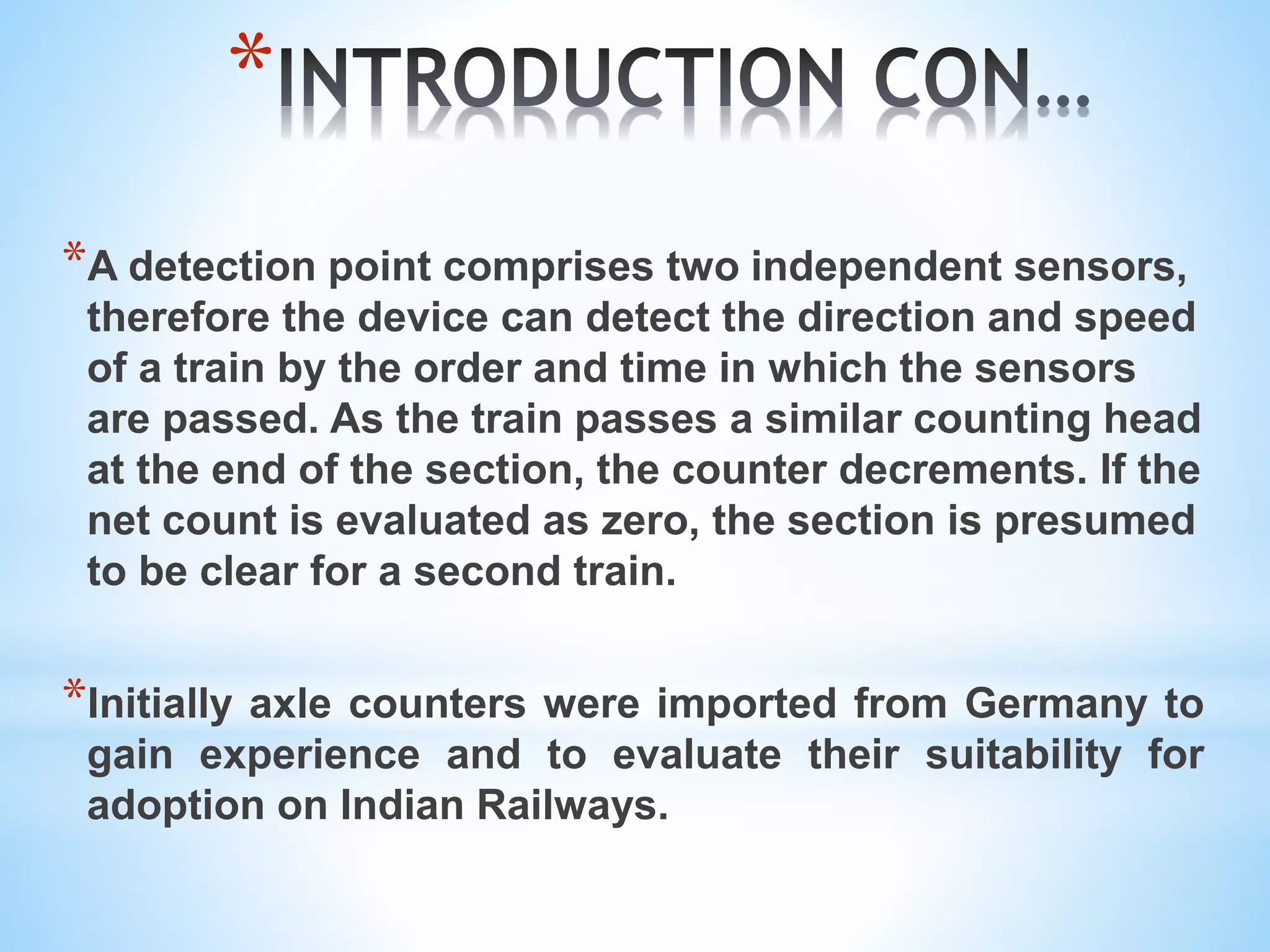 Presentation on universal axel counter by cel | PPTX