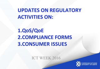 Presentation on updates | PPT