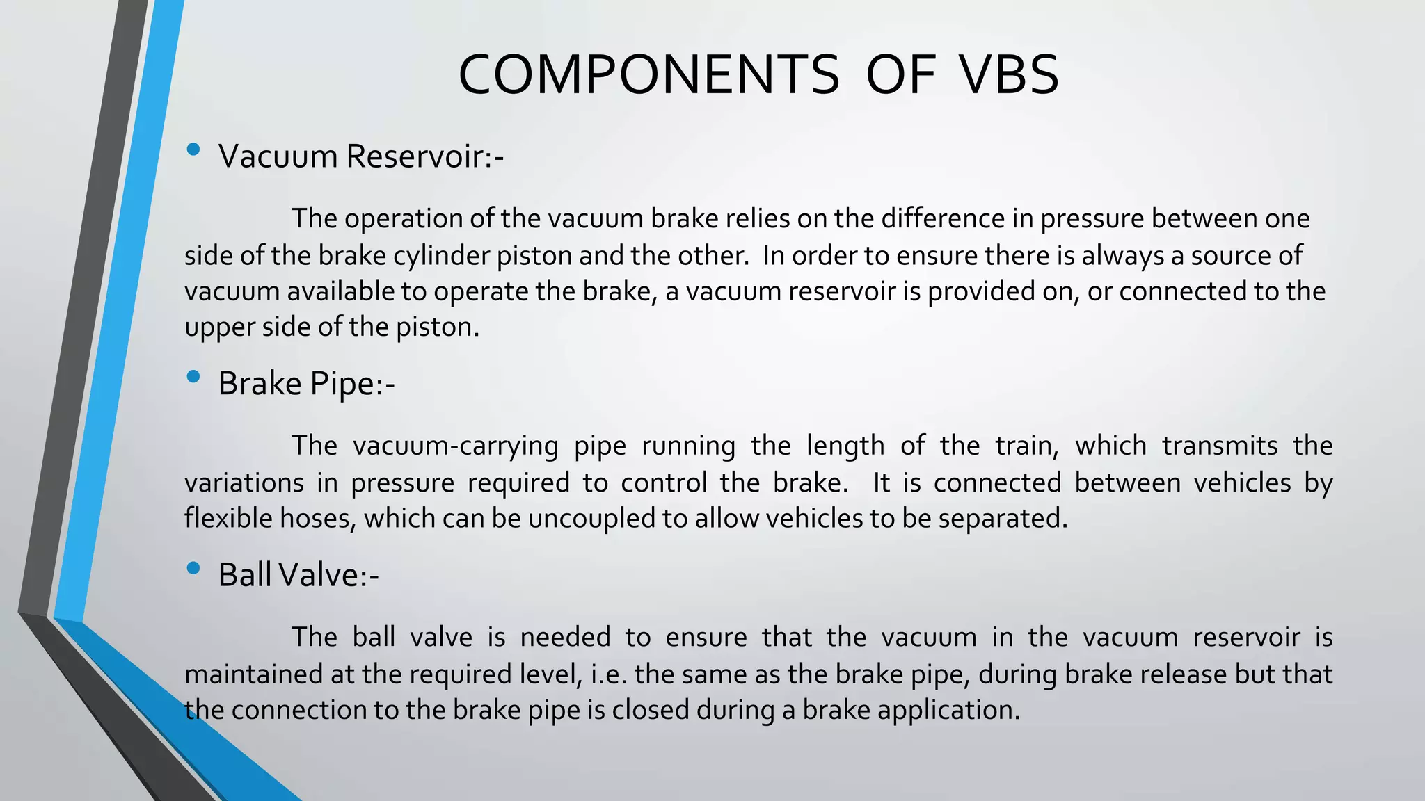 vaccum braking system | PPTX
