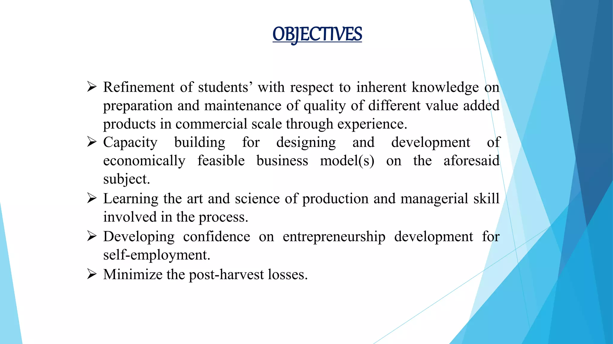 Presentation on value addition of horticultural crops | PPTX