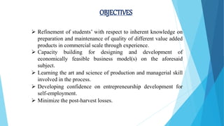 Presentation on value addition of horticultural crops | PPTX