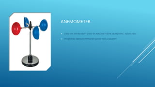 PRESENTATION ON VARIOUS INSTRUMENTS USED IN PHYSICS.pptx