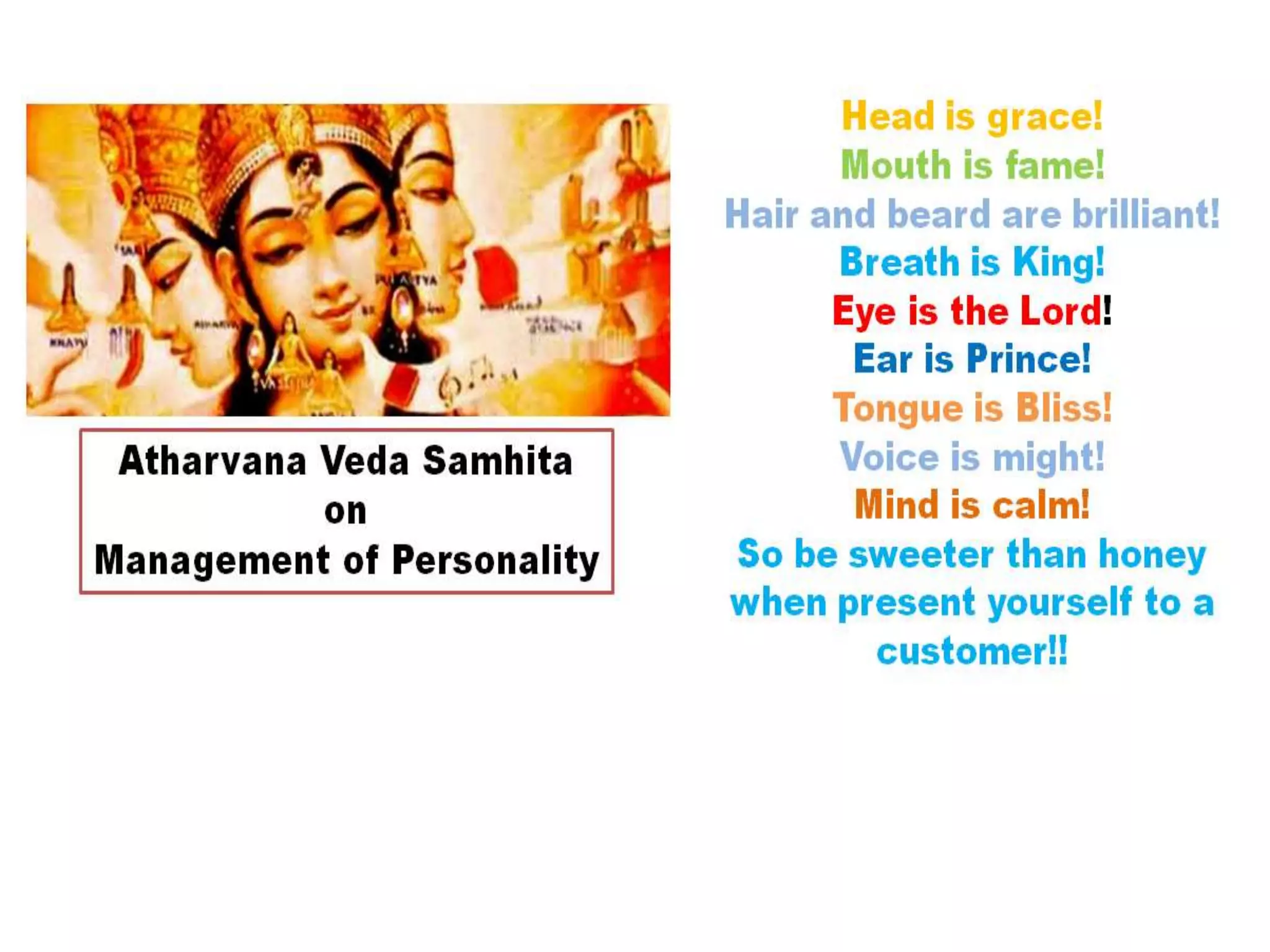 Presentation on vedic management | PPTX