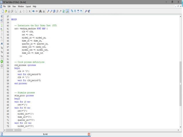Presentation On Vending Machine Controller Using Vhdl Ppt