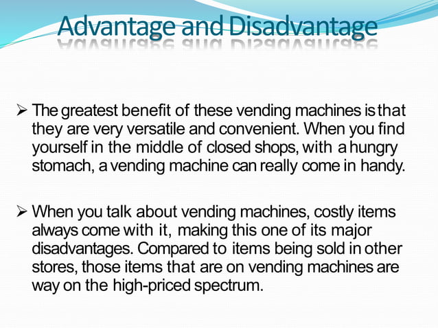 Presentation on vending machine controller using vhdl | PPTX