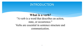 PRESENTATION. ON. VERBS IN ENGLISH.pptx
