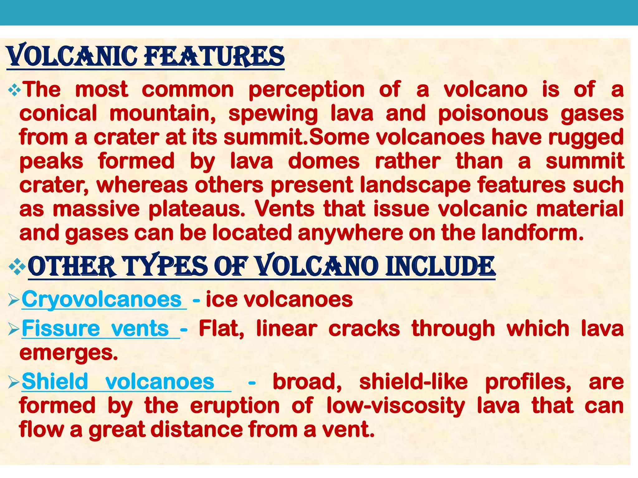 Presentation on volcanos | PPTX