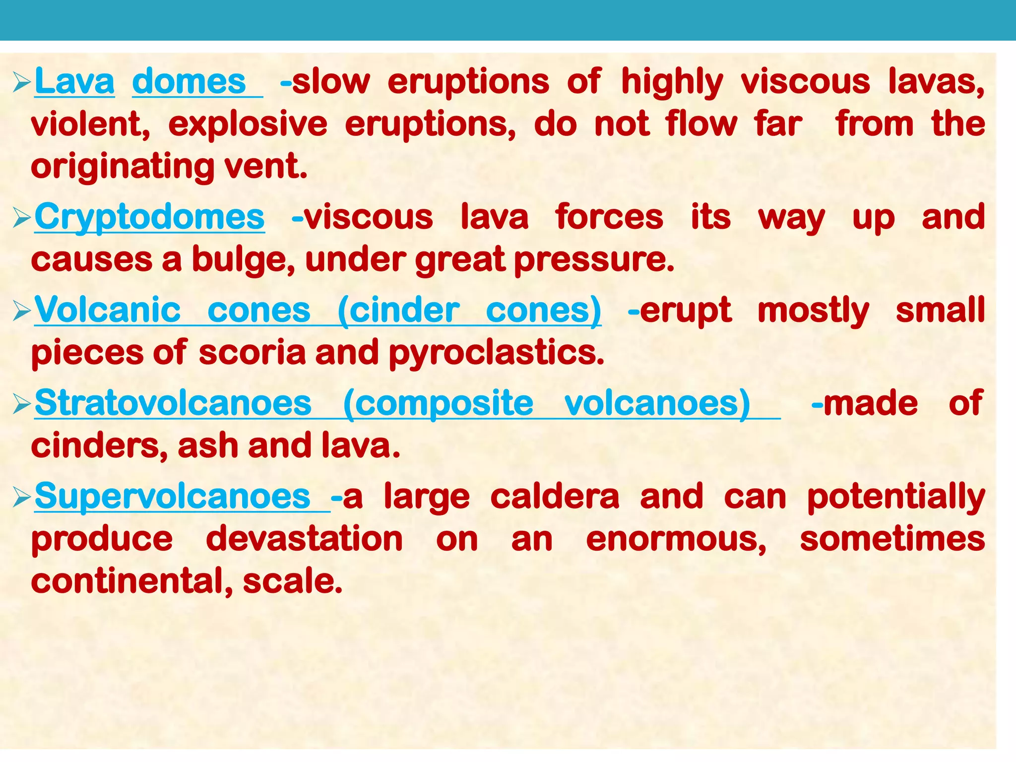 Presentation on volcanos | PPTX