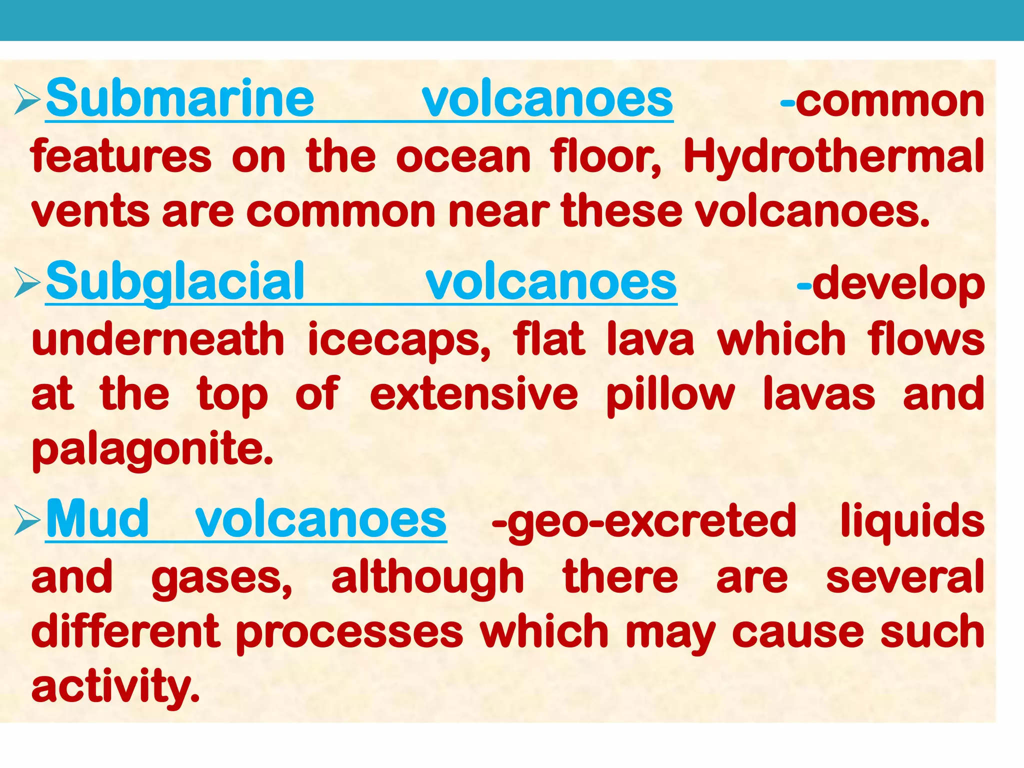 Presentation on volcanos | PPTX