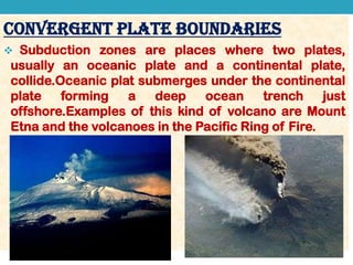 Presentation on volcanos | PPTX