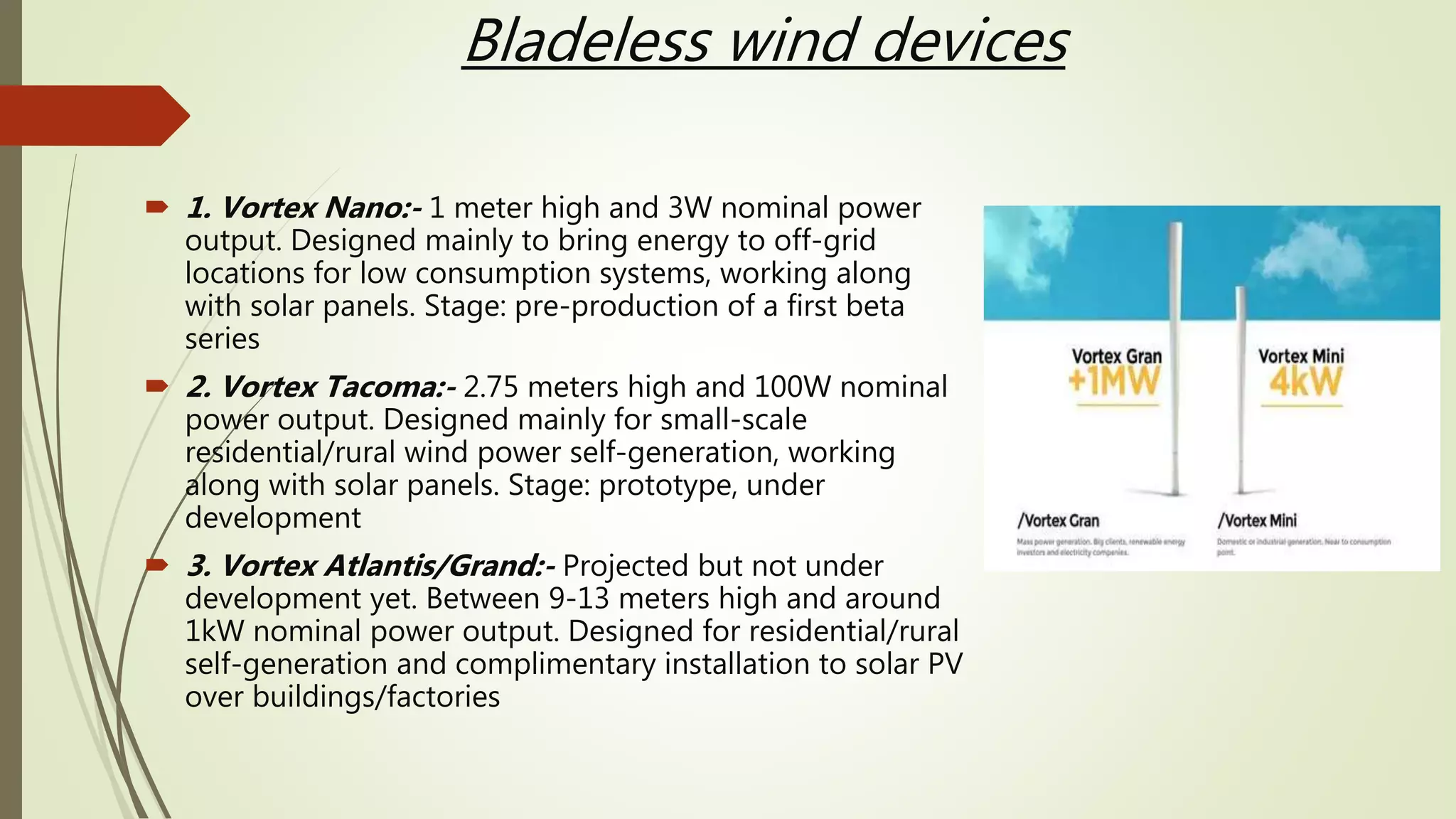 Presentation on vortex_bladeless_wind_turbine | PPT
