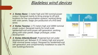 Presentation on vortex_bladeless_wind_turbine | PPT