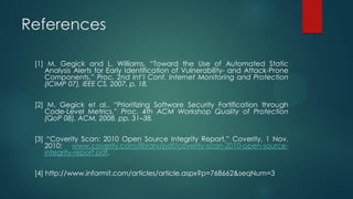 Presentation on vulnerability analysis | PDF