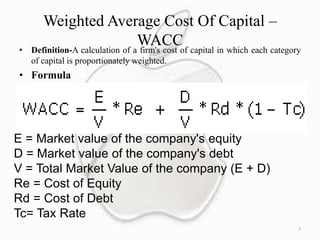 Presentation on wacc of apple inc | PPTX