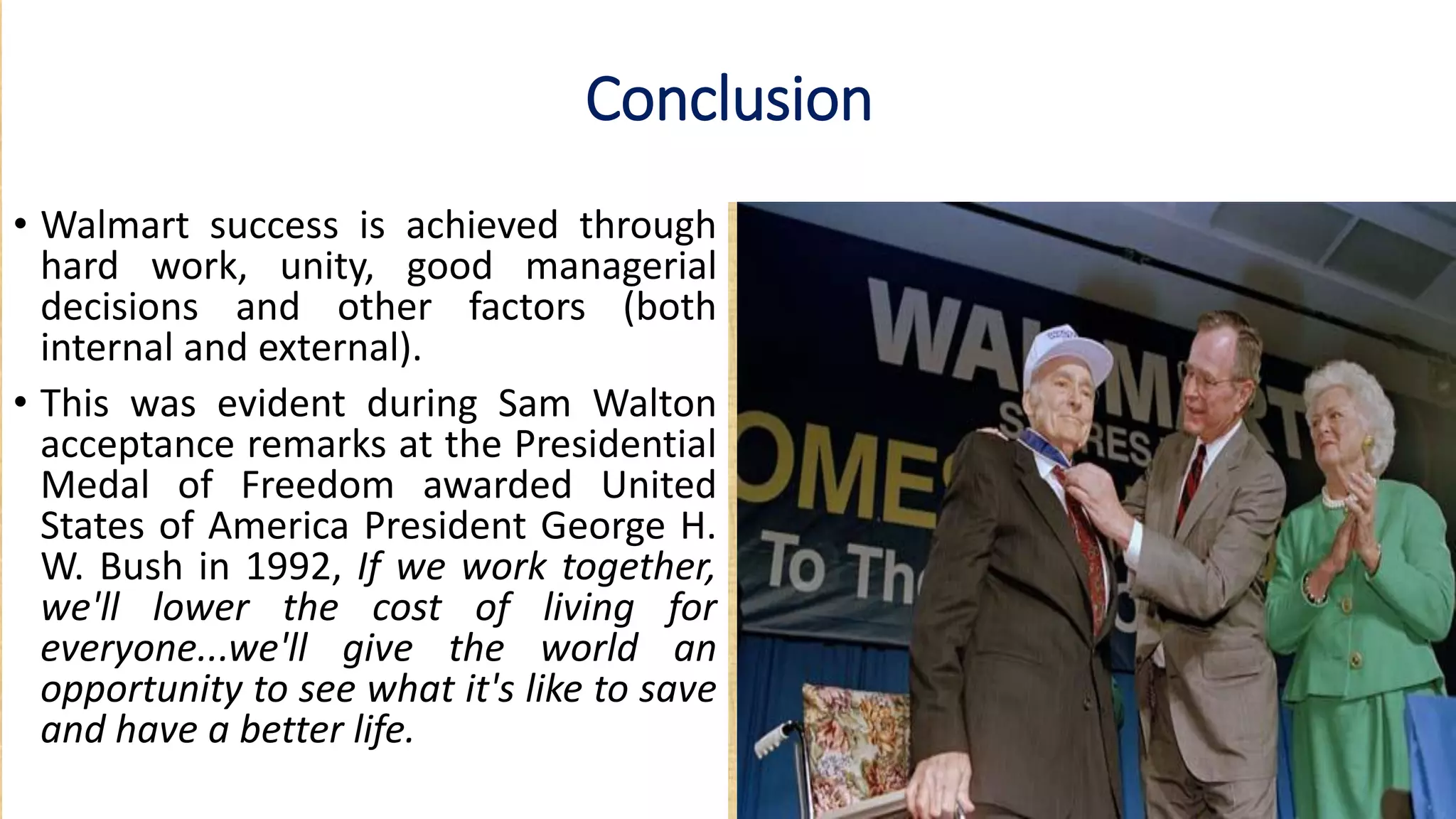 Presentation on walmart | PDF