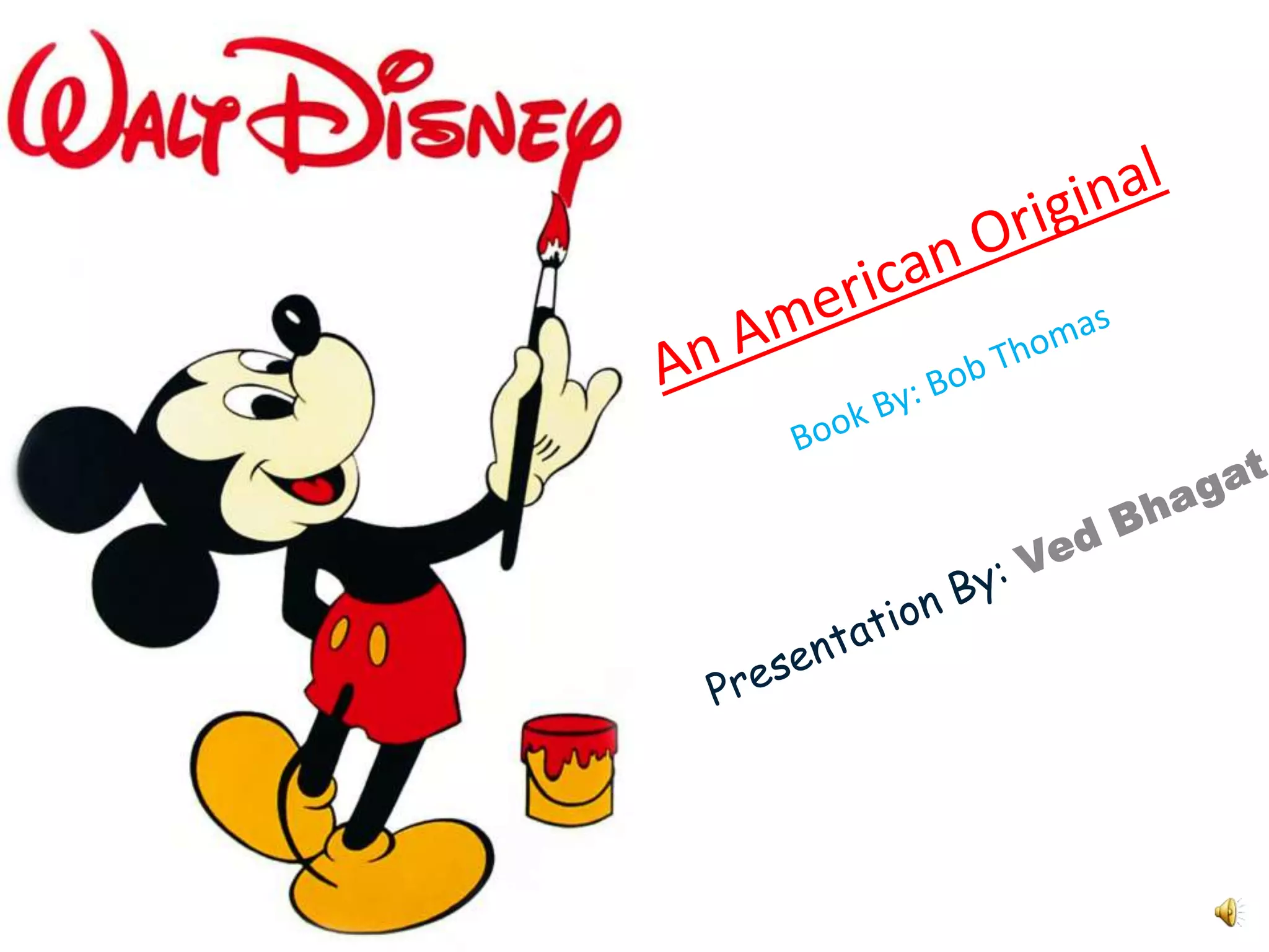 Presentation on walt disney bio! | PPTX