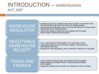 Presentation on warehousing and logistics hub mumbai | PPTX