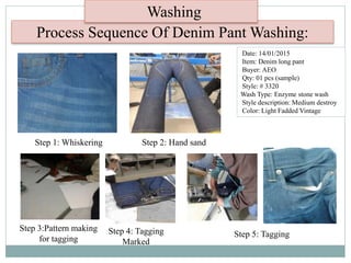 Presentation on washing and garments | PPTX