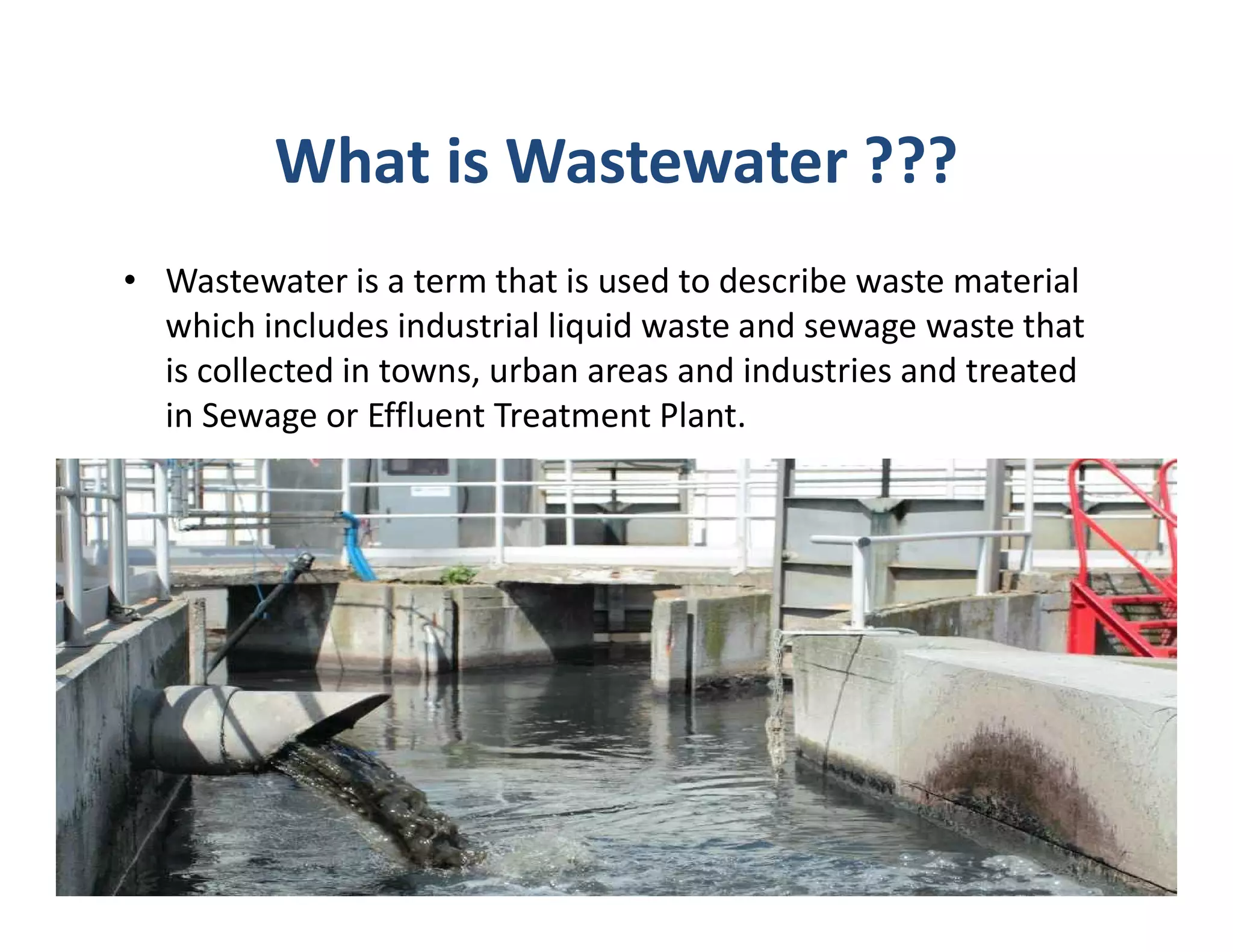 Presentation on wastewater treatment plant | PDF