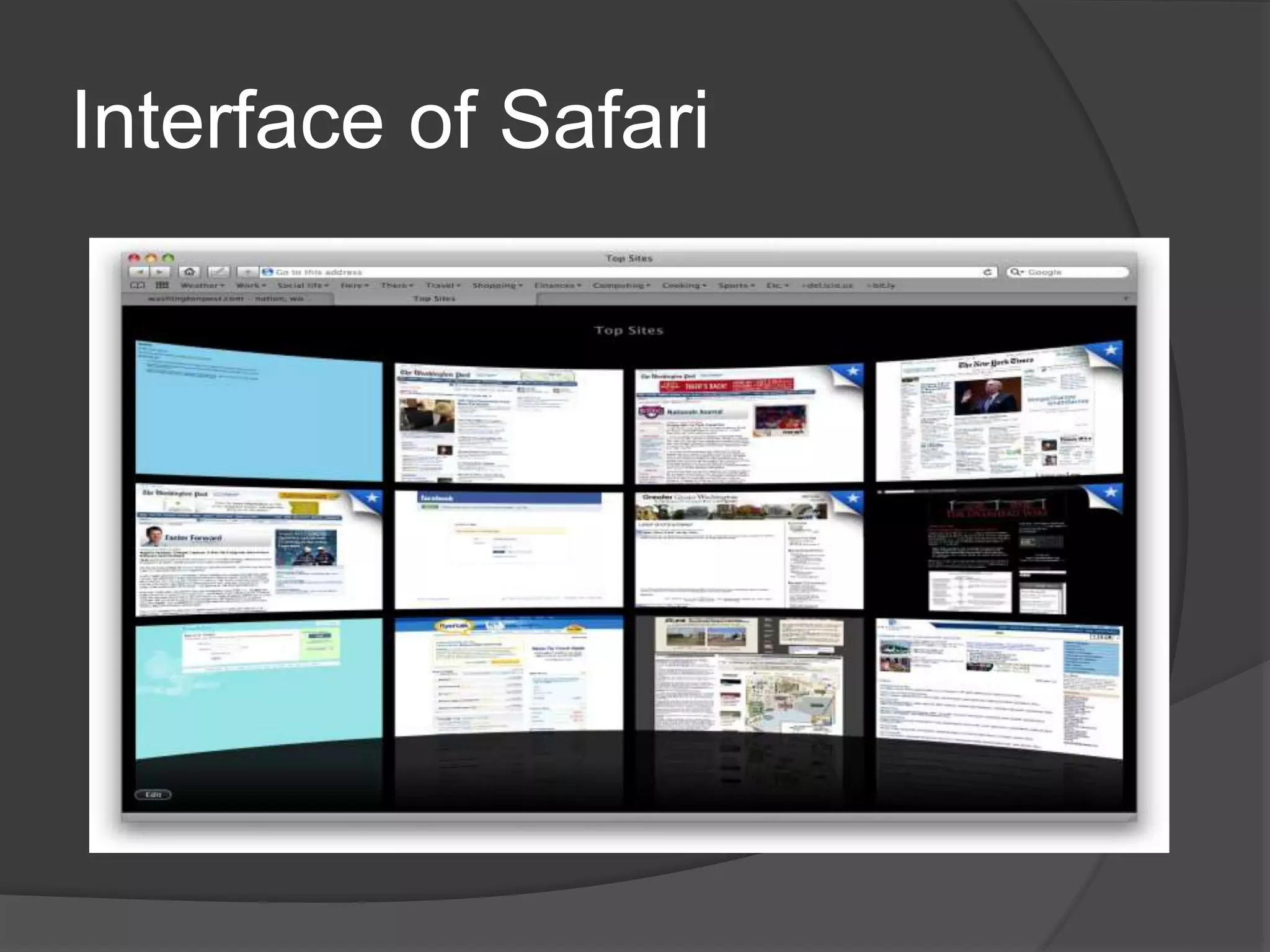 Presentation on web browser | PPTX
