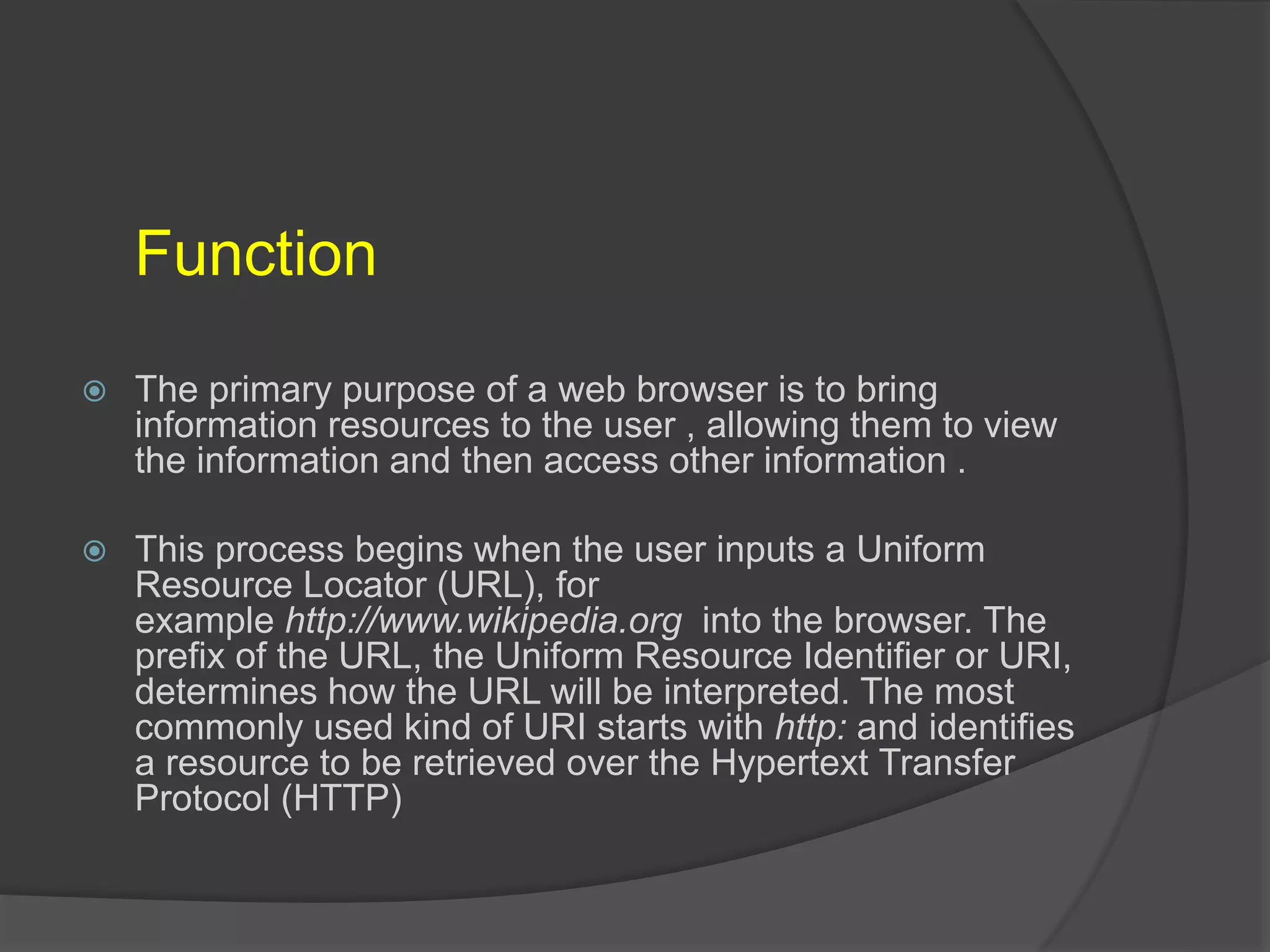 Presentation on web browser | PPTX