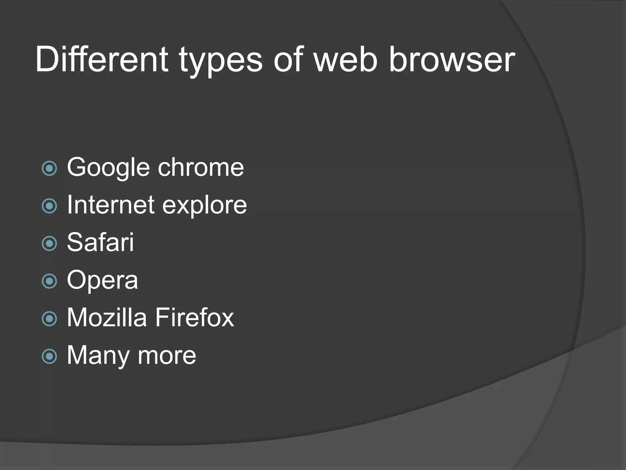 Presentation on web browser | PPTX